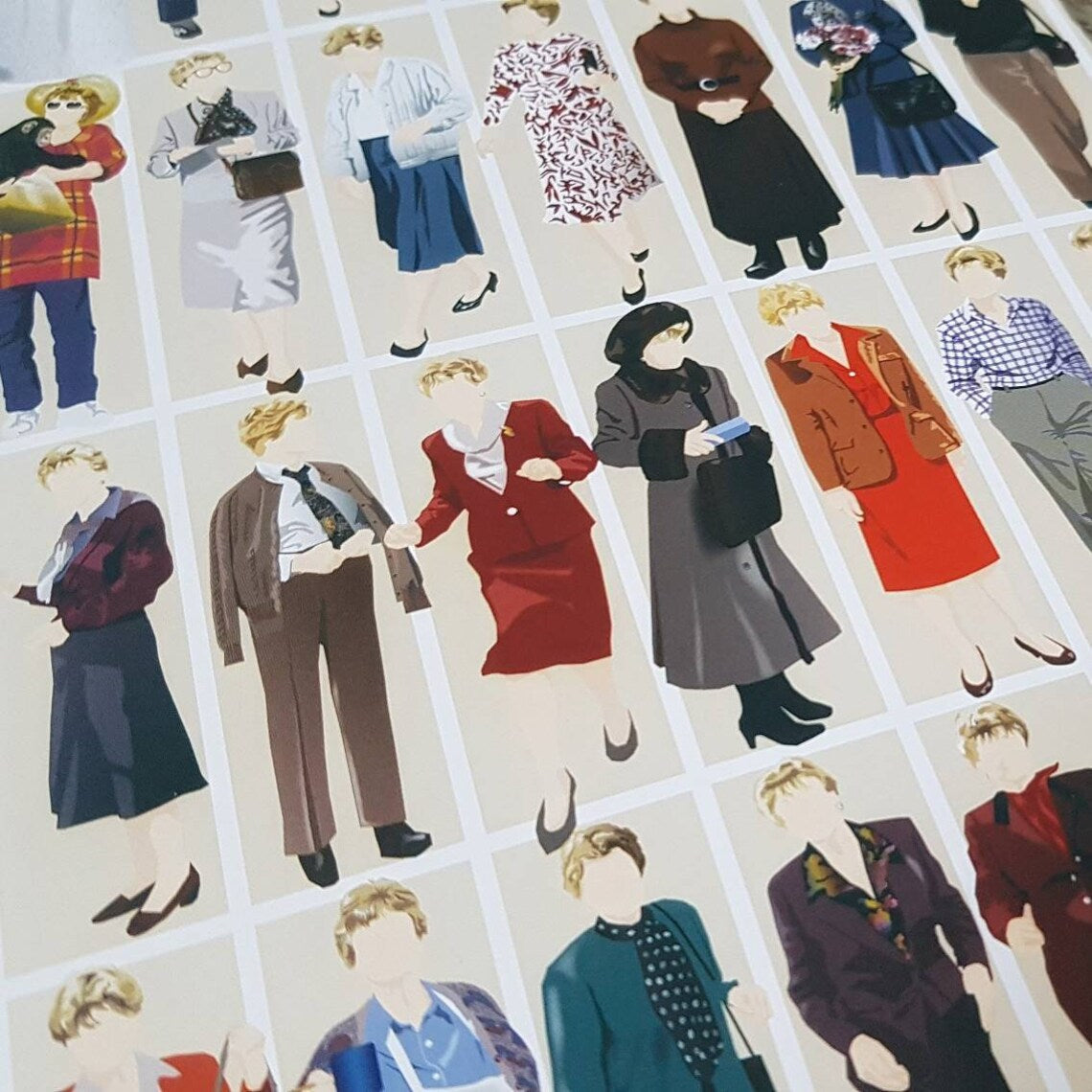 JESSICA FLETCHER Vol 1 - Murder She Wrote - WALL ART PRINT - Fashion ...